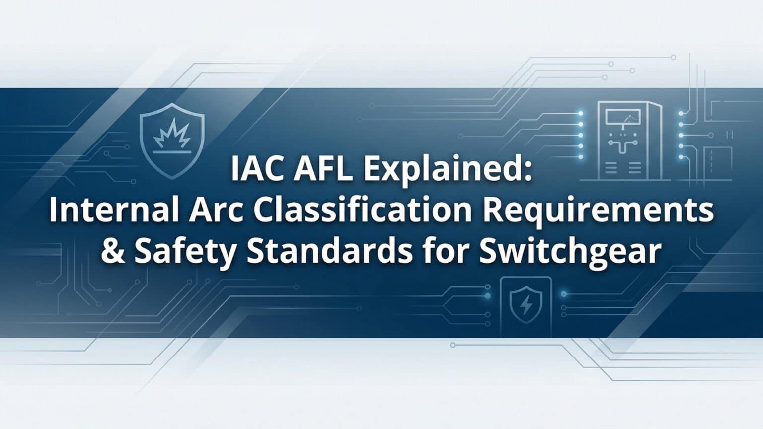 IAC AFL Explained: Internal Arc Classification Requirements & Safety ...
