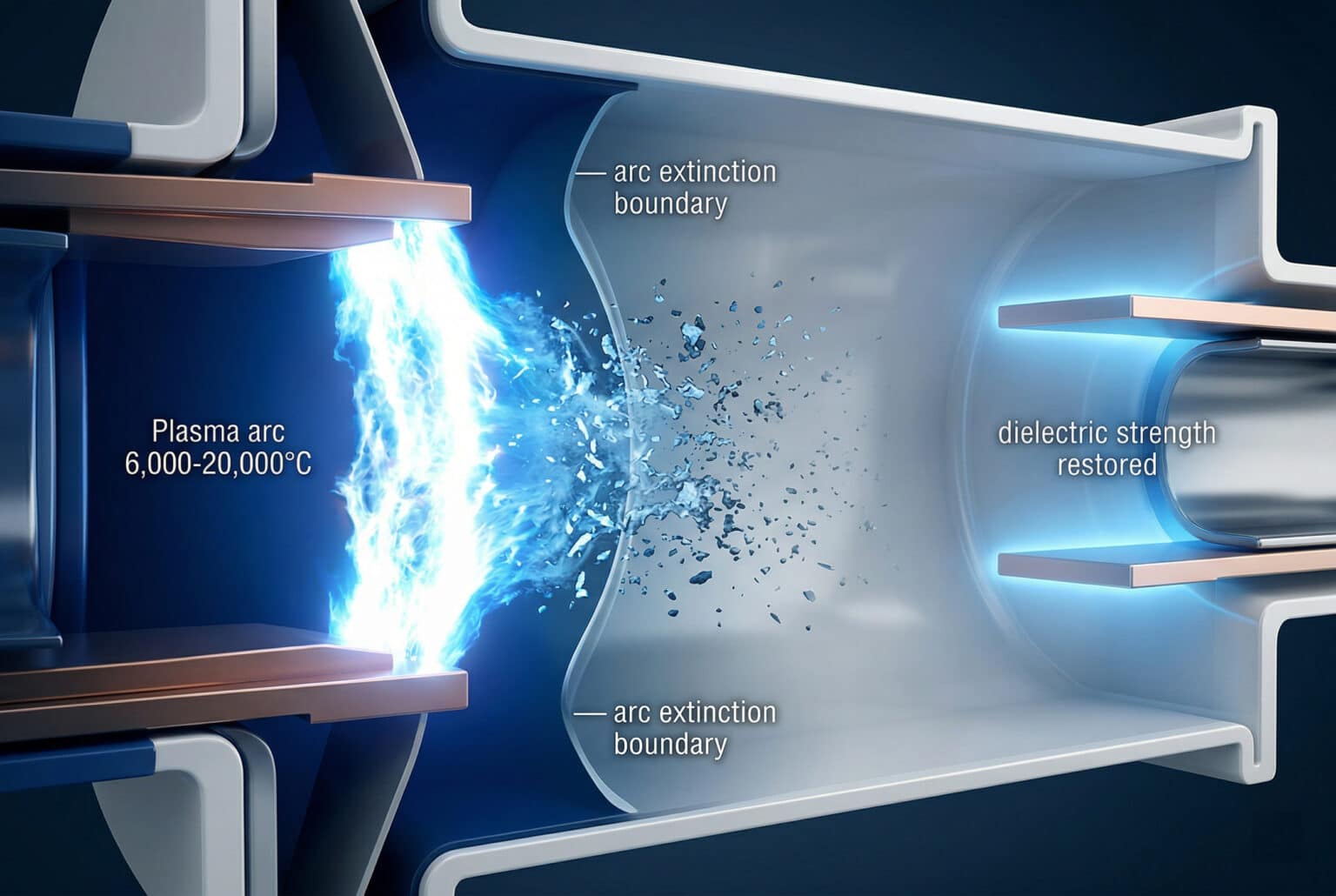 Arc Quenching Explained: How Switchgear Extinguishes Arcs Using SF6 ...